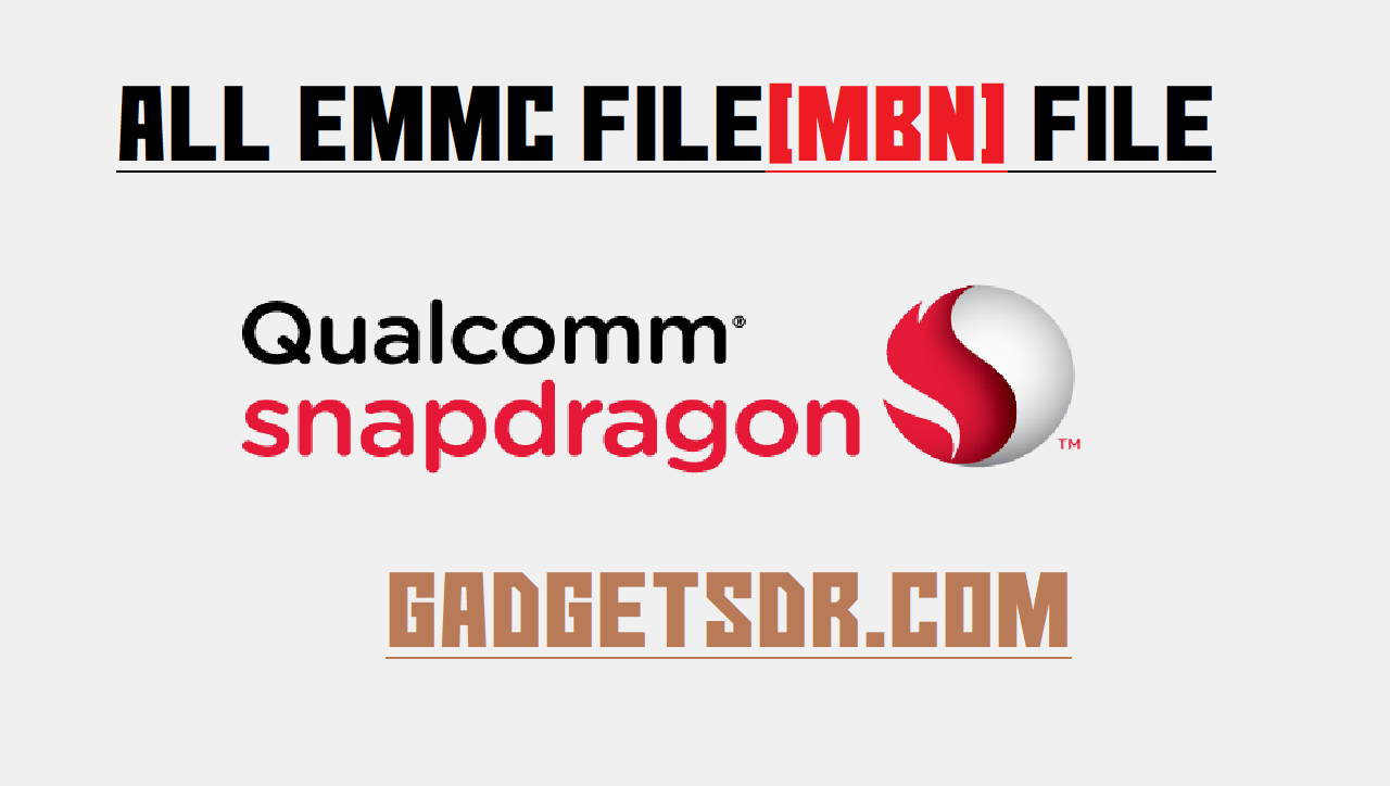 All Qualcomm "Prog eMMC Firehose" Programmer file Download