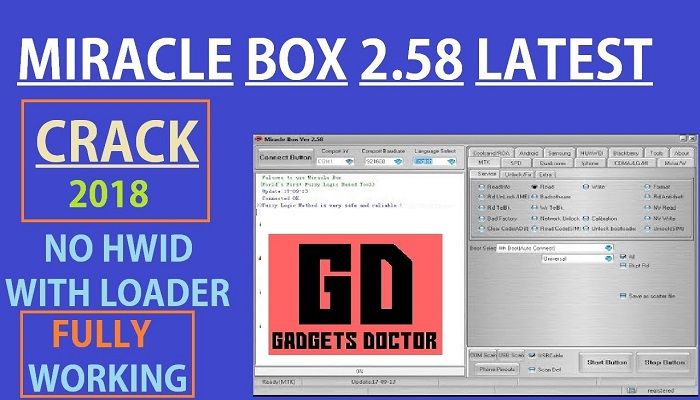 Miracle Box 2.58 Latest With Loader (Without Box) - Latest 2019