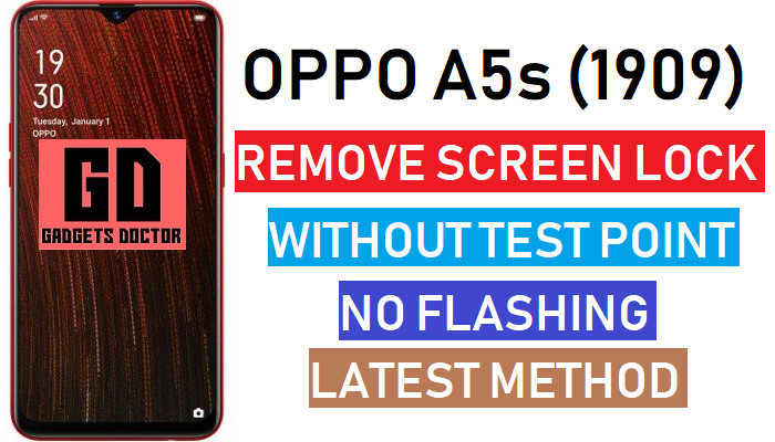 How to Remove Oppo A5s (CPH1909) Pattern, Password, Pin Lock