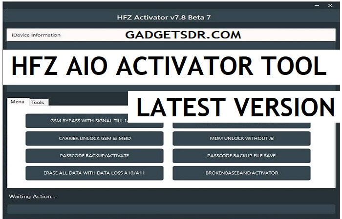 HFZ AIO Activator Tool V7.8 Latest Version Free Download for Windows
