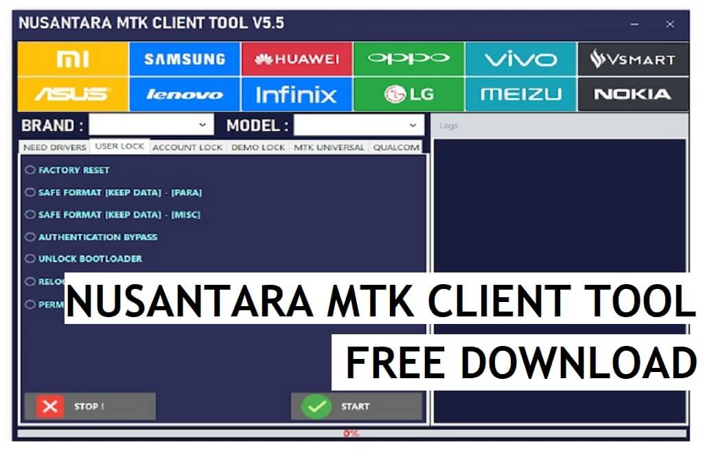 NUSANTARA MTK Client Tool Download Latest Version Free