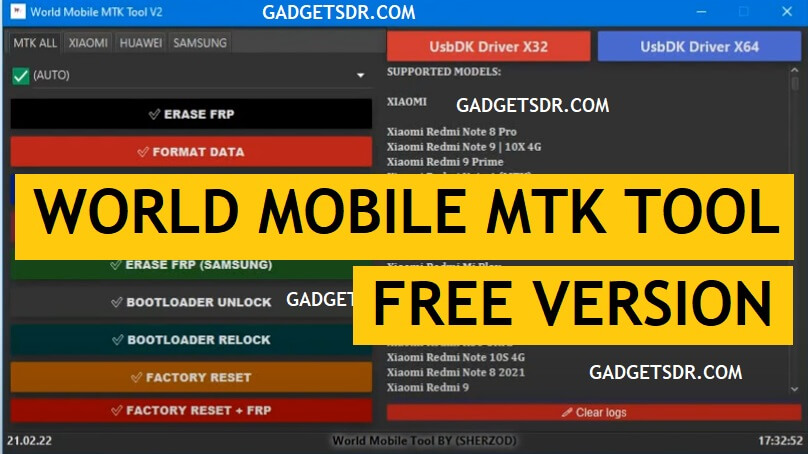 Download World Mobile MTK Tool V2 Latest Version Free - GSM Doctor