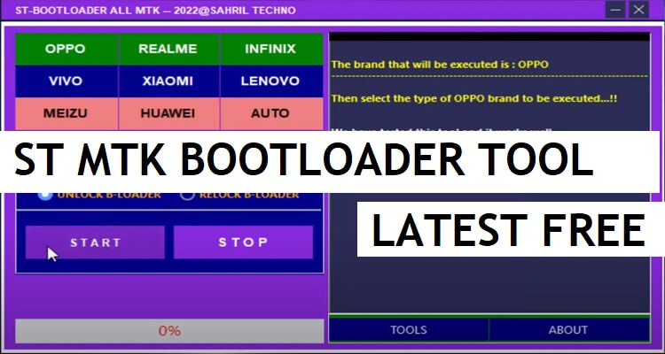 Download ST Bootloader MTK Tool V1.0 (All MediaTek) Free Latest