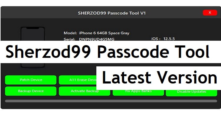 Download Sherzod99 Passcode Tool V1.0 Latest Version for Windows
