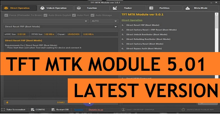 TFT MTK Module Premium V6.2.0 Latest Version Free Download