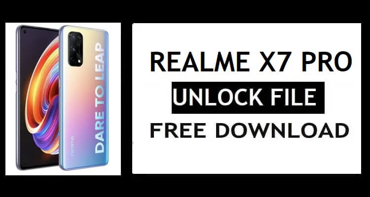 Realme X7 Pro RMX2121 Pattern And Frp Remove File by SP Flash Tool
