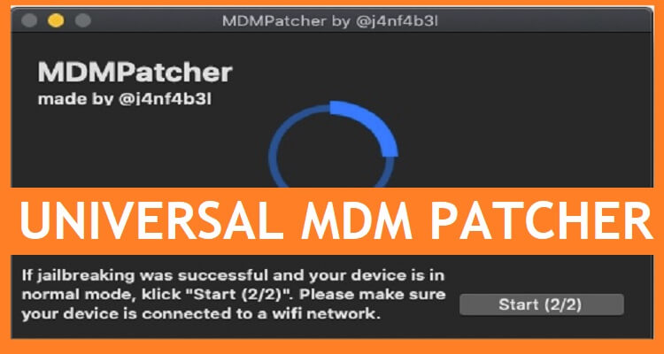 Universal MDM Patcher V1 Download For Mac Free Latest Version