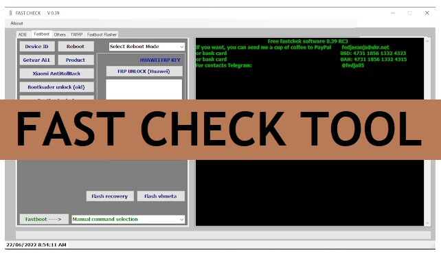 Fast Check Tool V0.39 Download Free Latest Version For Windows