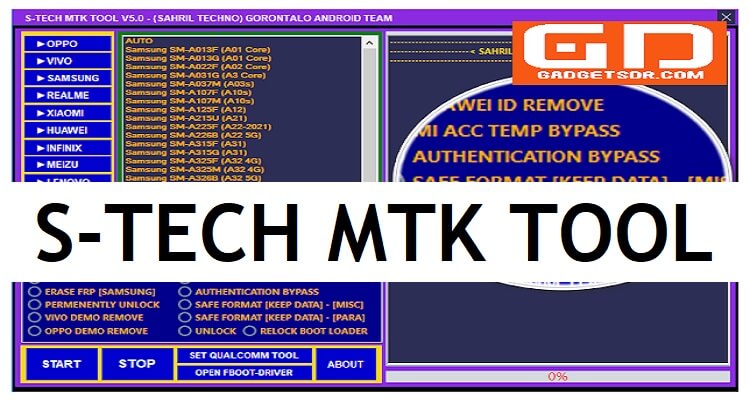 S-TECH MTK Tool v5.0 Download Latest Added Qualocmm & MTK