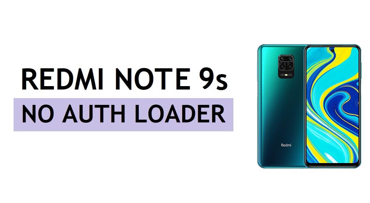 Xiaomi Redmi Note 9s No Auth Loader Firehose File Download free