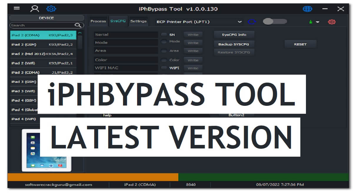 iPhBypass Tool V2.0.0.17 Windows Download Latest version