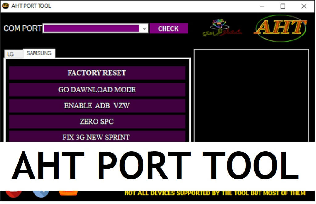 AHT Port Tool V1.0 Download Latest Version free for All