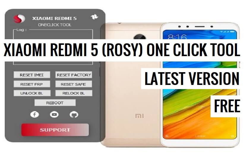Download Redmi 5 (Rosy) One Click Tool [FREE] - GSM Doctor