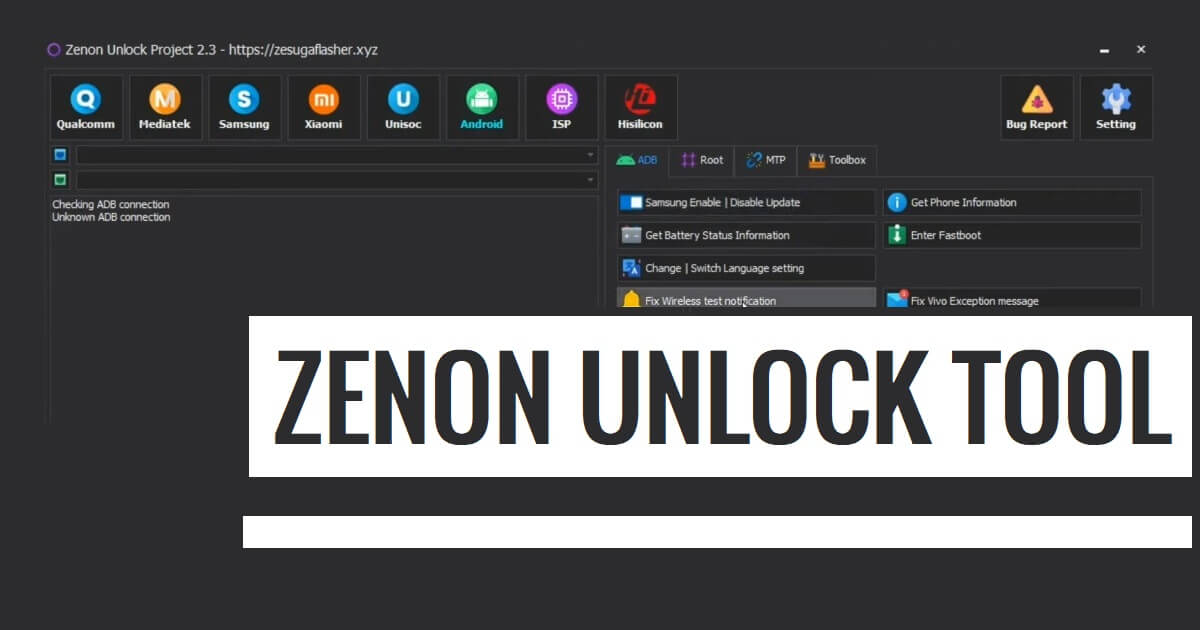 Zenon Unlock Tool V2.5 Latest Version Setup Download - GSM Doctor