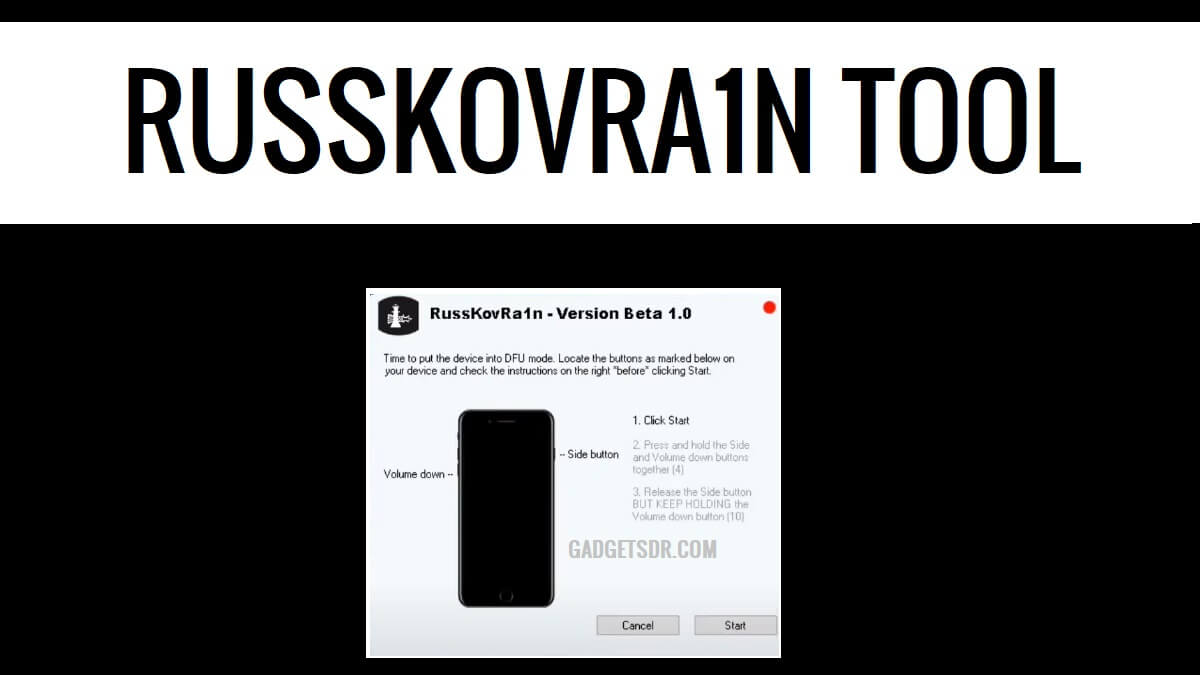 Download RussKovRa1n Tool V1.0 [Jailbreak iOS 15 - iOS 15]