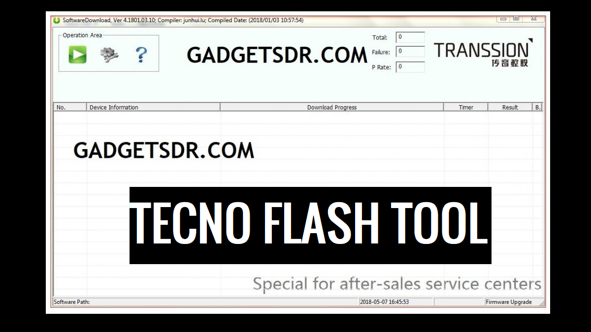 Download Tecno Flash Tool V5, V4 [All Version] Latest Setup