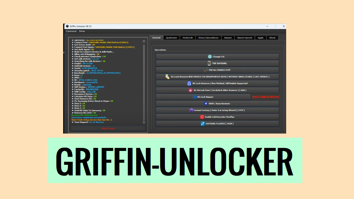 Download Griffin Unlocker Tool V2025.10.30 [Latest Version] Setup - GSM ...